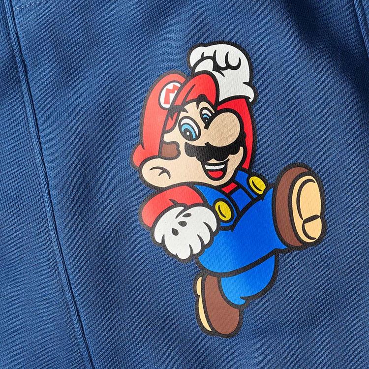 Super Mario sweatpants, herr alkaliblå | Strauss