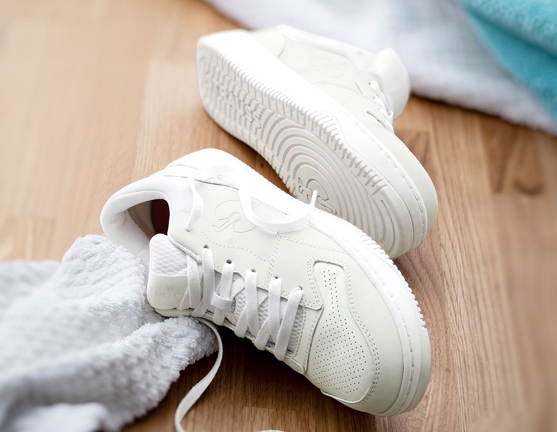 S1 bezpečnostné poltopánky e.s. Eindhoven low biela | Strauss