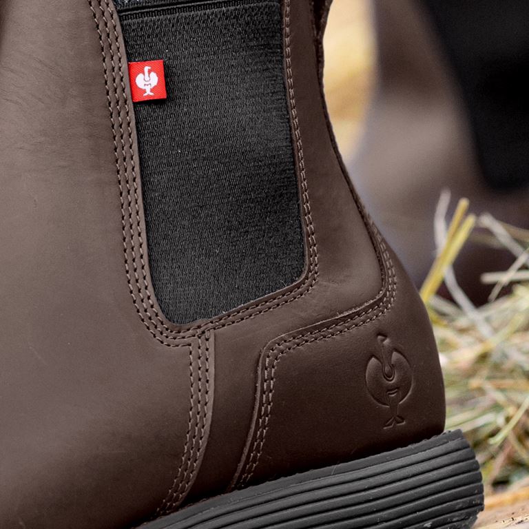 O1 Work boots e.s. Amarillo mid marshbrown | Strauss