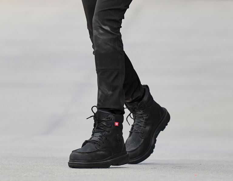 O6 Work boots e.s. Ridgewood mid black | Strauss