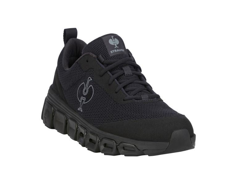 O1 Work shoes e.s. Airolo low black | Strauss