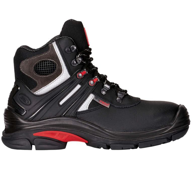 S3 Safety boots Salzburg black/red | Strauss
