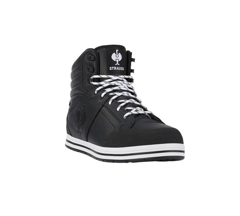 S3 Safety boots e.s. Spes II mid black | Strauss