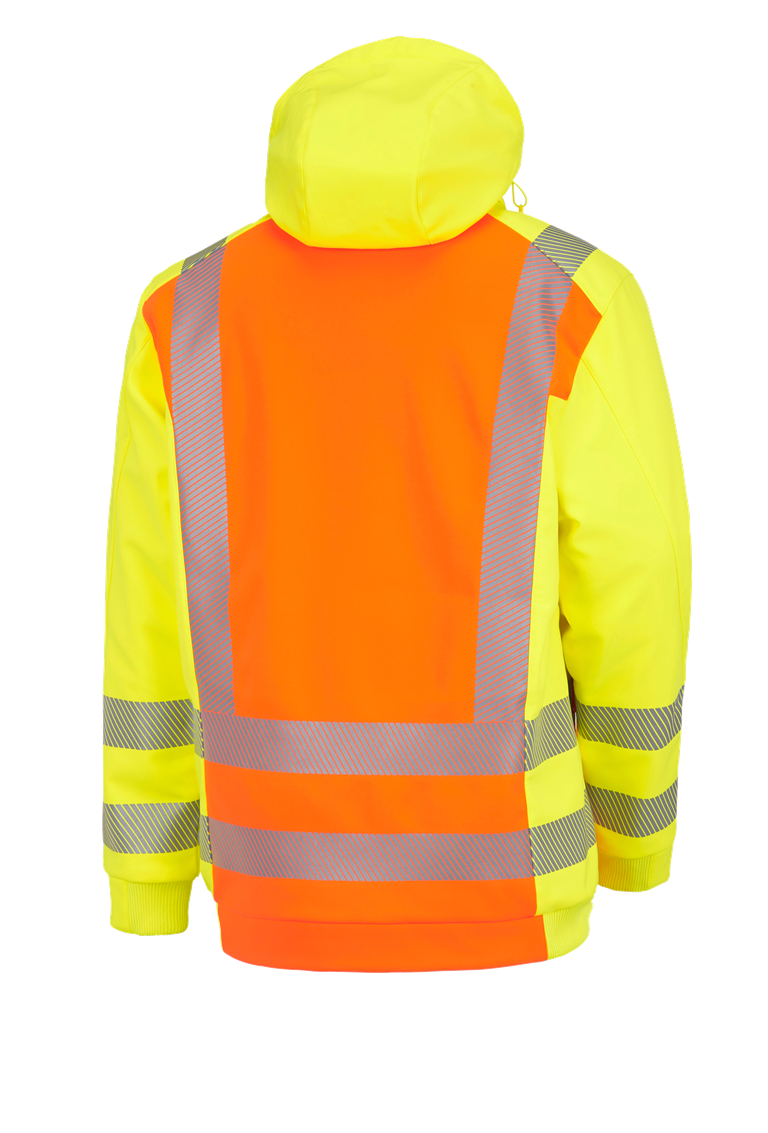 High-vis winter softshell jacket e.s.motion 2020 high-vis orange/high ...
