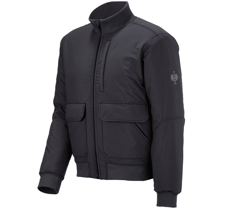 Pilot jacket e.s.iconic black | Strauss