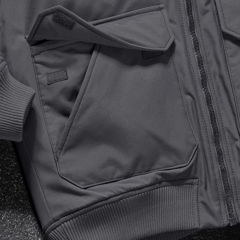 Pilot jacket e.s.iconic carbongrey | Strauss