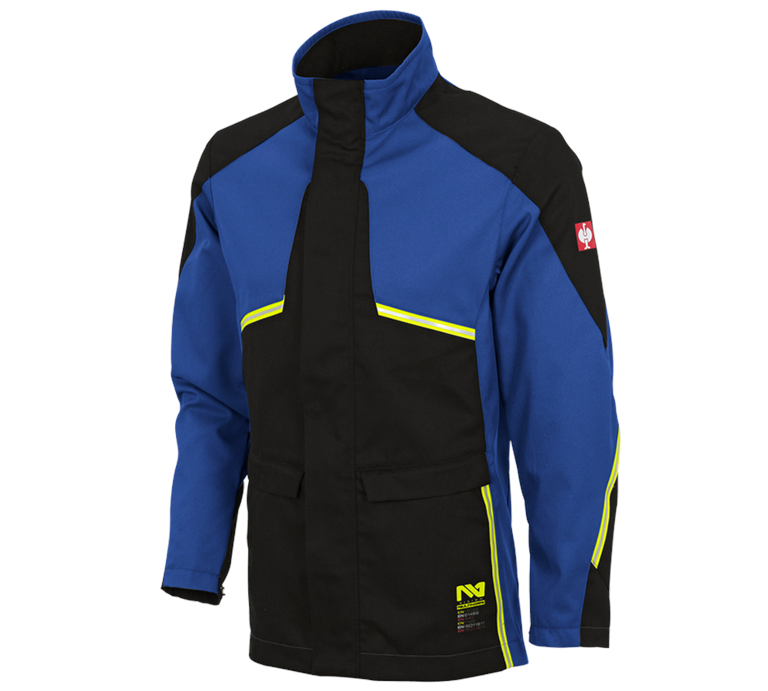 Work jacket e.s.vision multinorm royalblue/black | Strauss