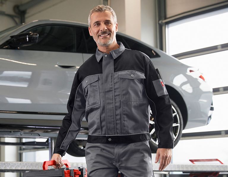Work jacket e.s.image grey/black | Strauss