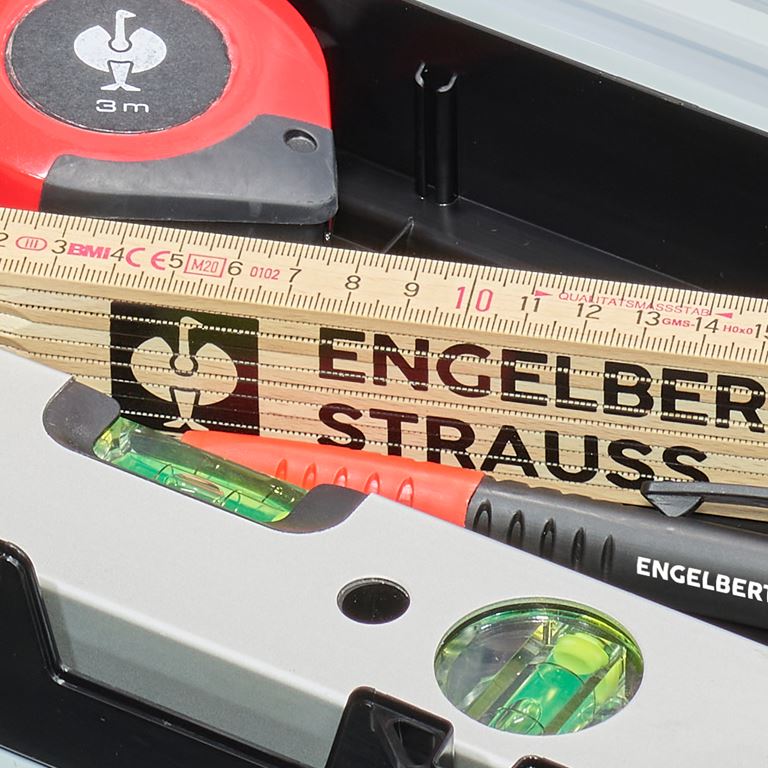 Measuring tool set in STRAUSSbox mini | Strauss