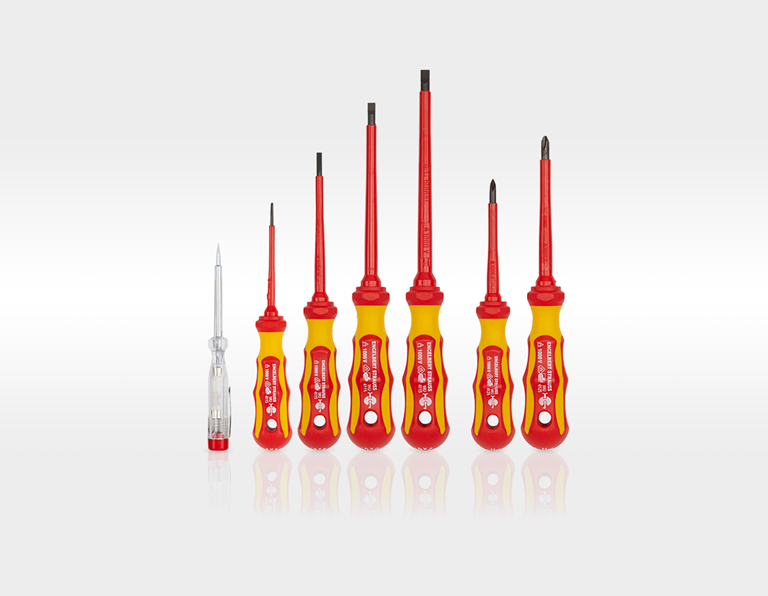 Tool set Electro Profi incl. STRAUSSbox black | Strauss