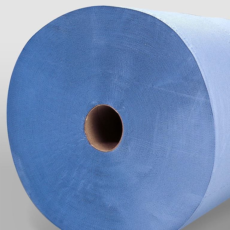 2x Cleaning paper roll “Blue 3”, 500 sheets | Strauss