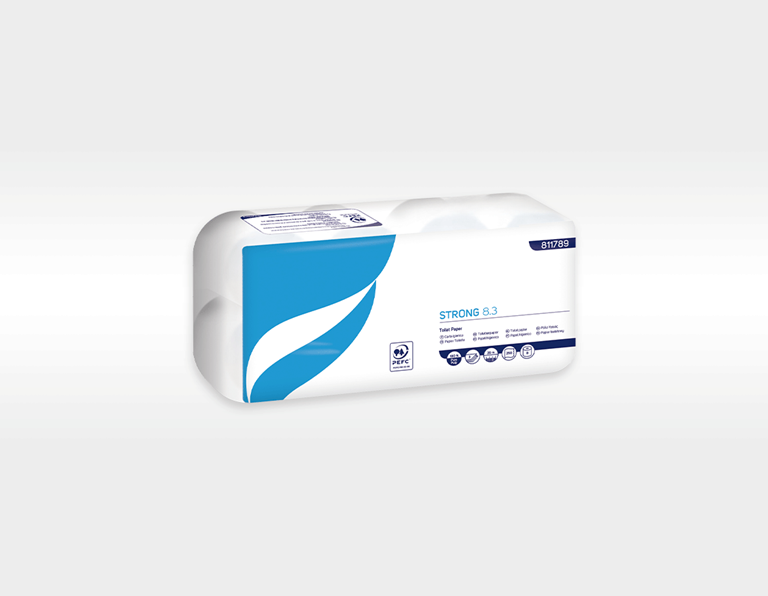 3-ply toilet paper, 72 rolls | Strauss