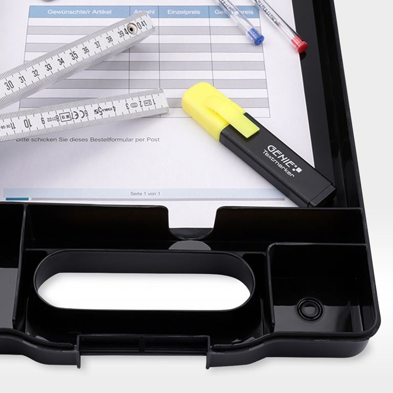 Clipboard with storage compartment | Strauss