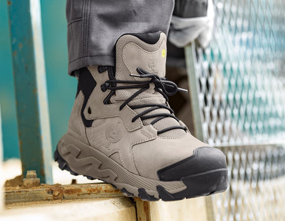 S7S Safety boots e.s. Turin mid dolphingrey | Strauss