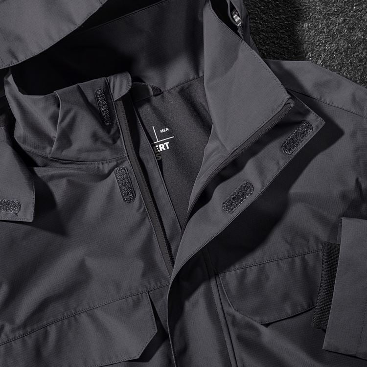 Rain jacket e.s.concrete anthracite | Strauss
