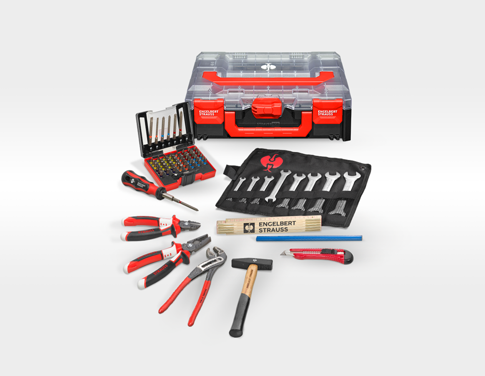 STRAUSSbox tool set 118 Allround classic | Strauss
