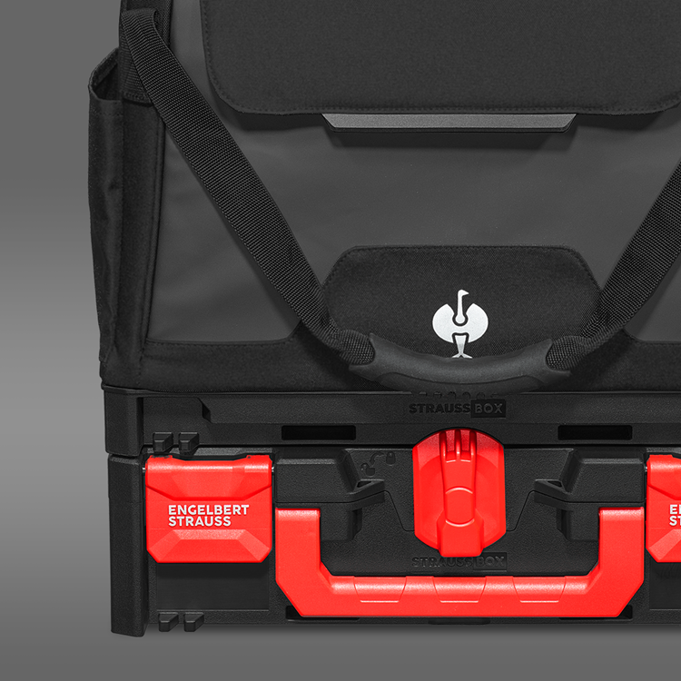 STRAUSSbox tool bag, closed black | Strauss