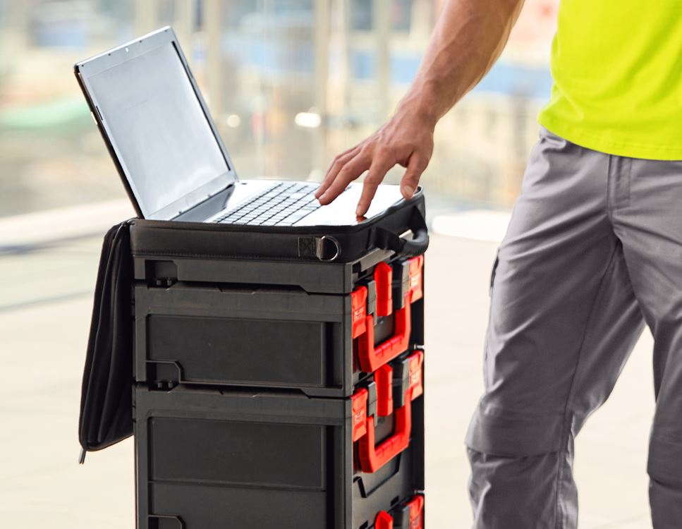 STRAUSSbox laptop bag black | Strauss