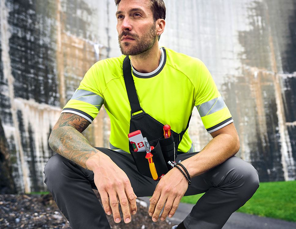 Tool shoulder bag e.s.ambition black | Strauss