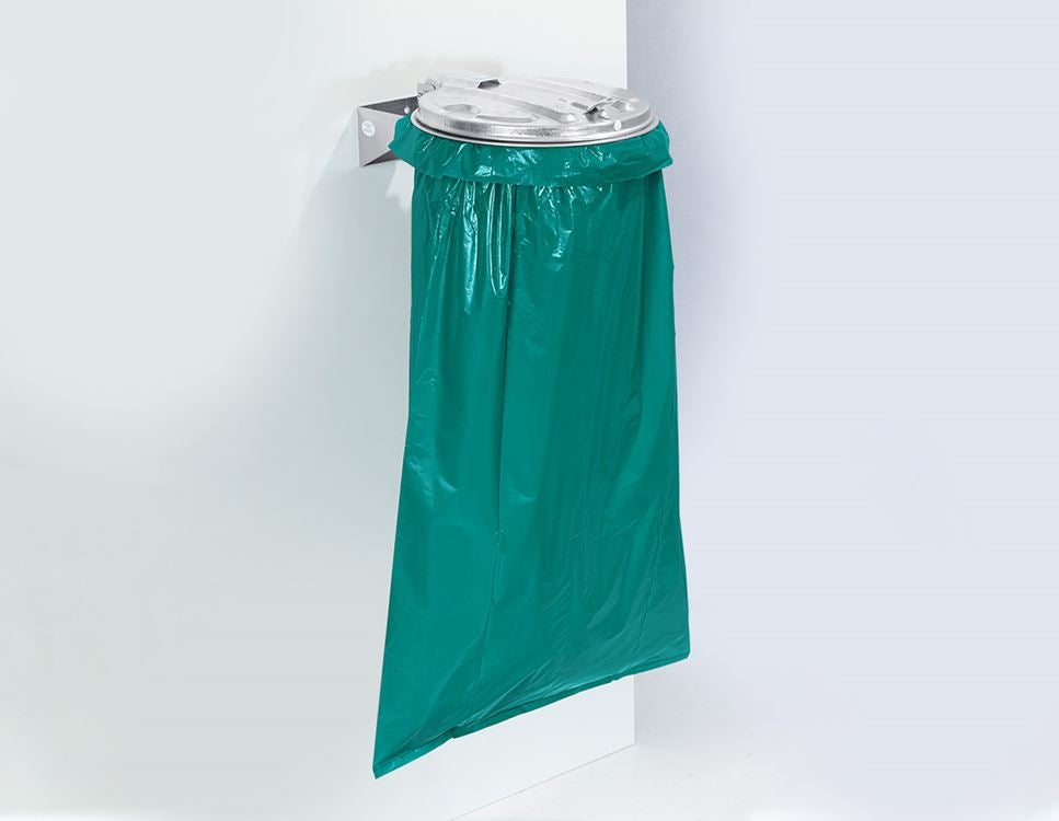 25x Volume Waste Sacks, 120l, 60 mμ green | Strauss