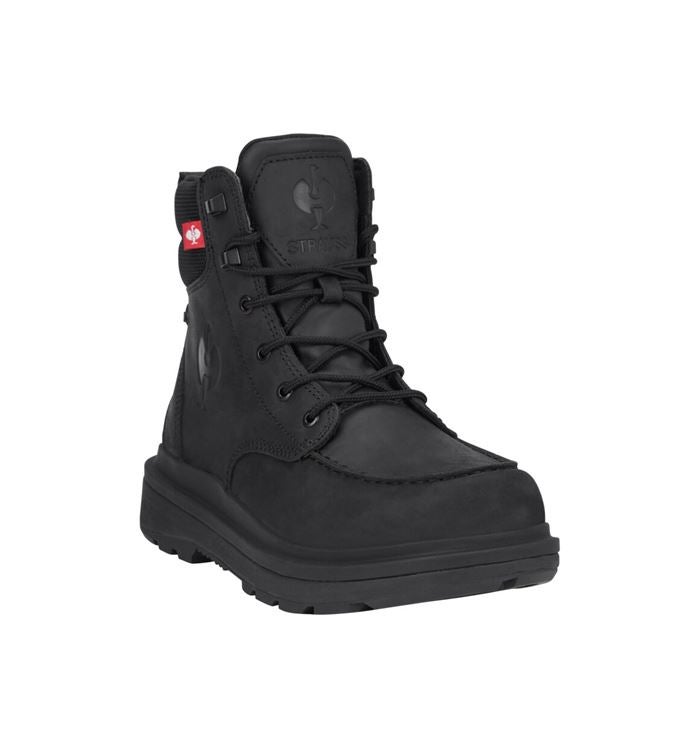 O6 Work boots e.s. Ridgewood mid black | Strauss