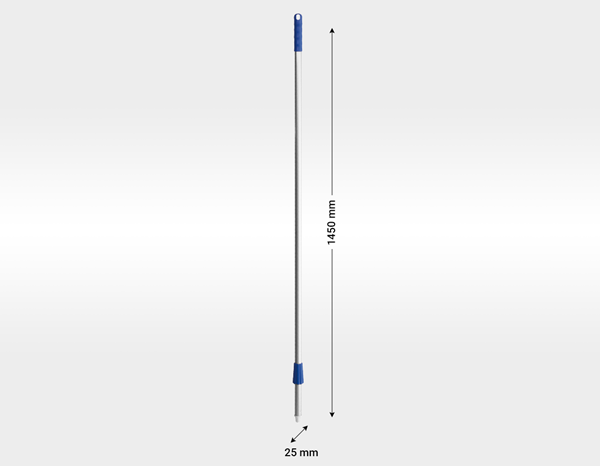 Aluminium handle blue | Strauss